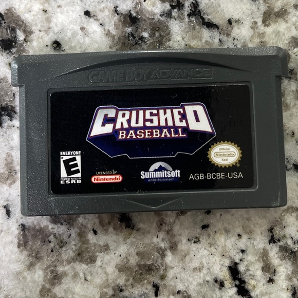 Nintendo | Video Games & Consoles | Gameboy Advance Crushed Baseball ...